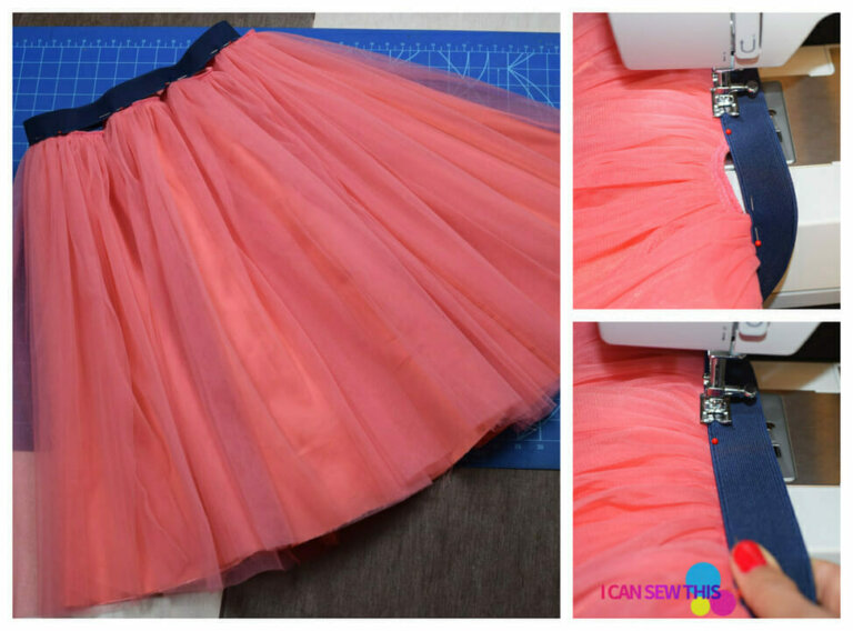 Make a fluffy tulle skirt with elastic waistband - perfect for any ...