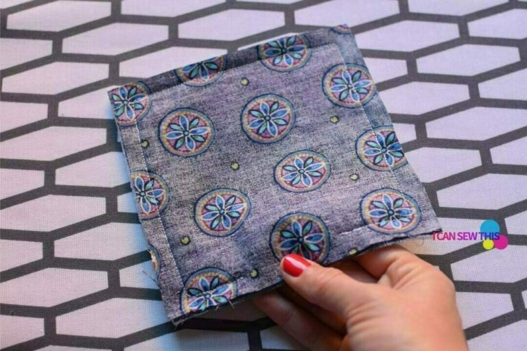 How to sew fabric coasters (even if you’re a complete beginner) - I Can ...