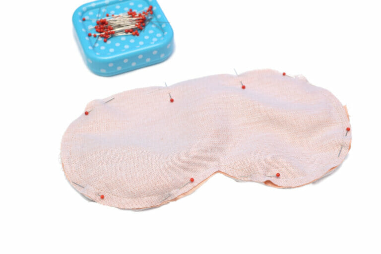 Sew a dreamy satin eye mask (free pattern) - I Can Sew This