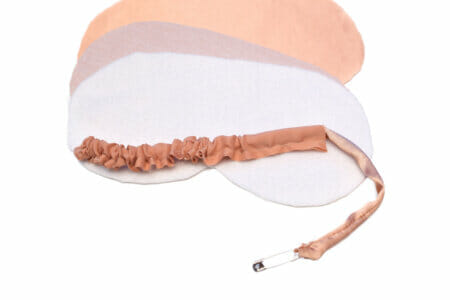 Sew a dreamy satin eye mask (free pattern) - I Can Sew This