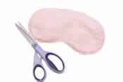 Sew a dreamy satin eye mask (free pattern) - I Can Sew This
