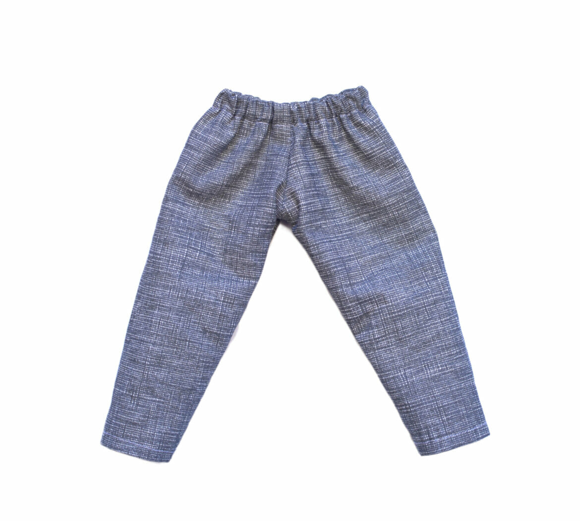 Sew cute cotton pants for your 12" doll in 10 minutes (free pattern ...