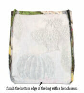 How to sew a small drawstring bag - simple and quick tutorial - I Can ...