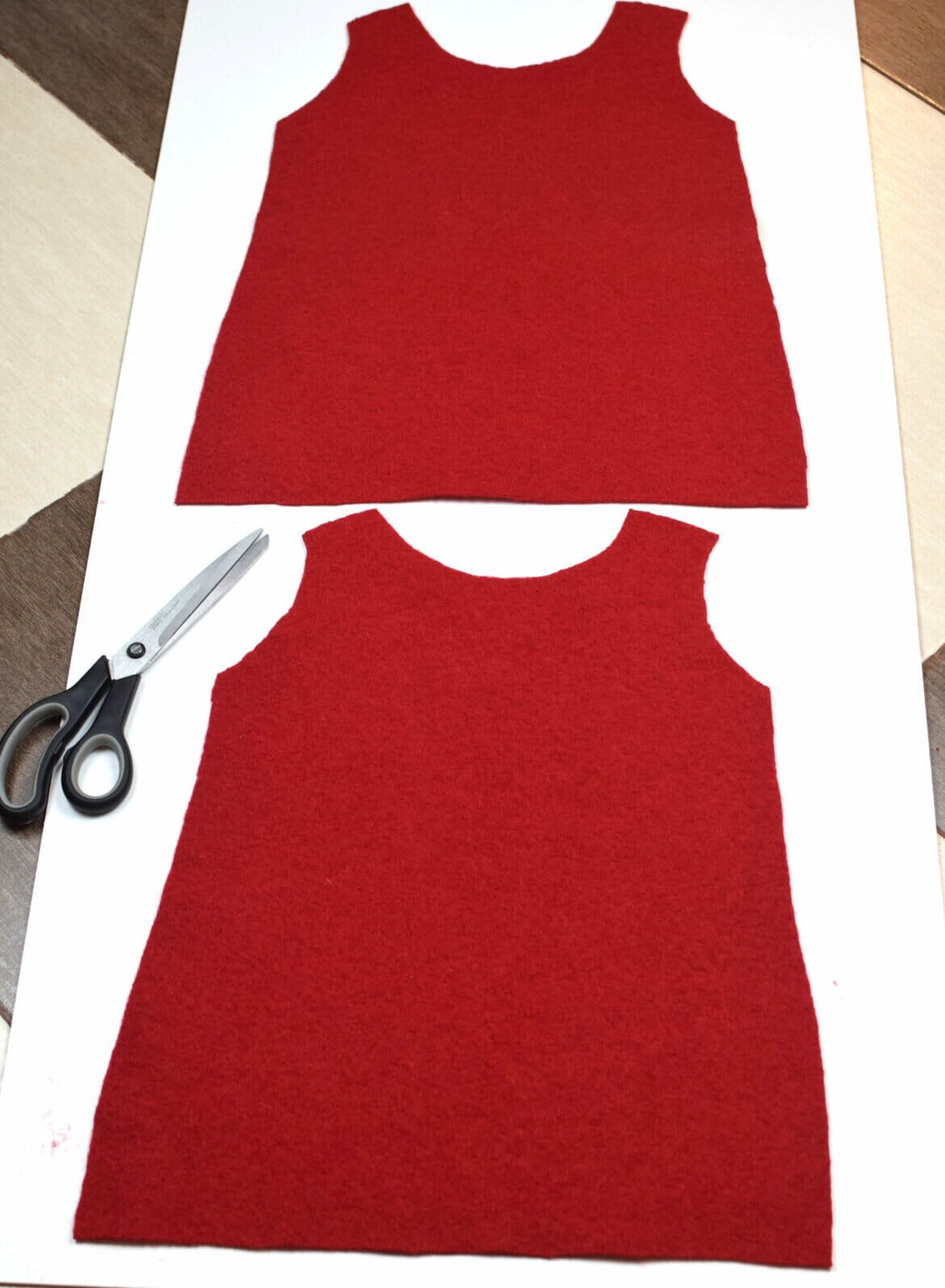 How to make an easy DIY wool dress for little girls - cozy and warm - I ...