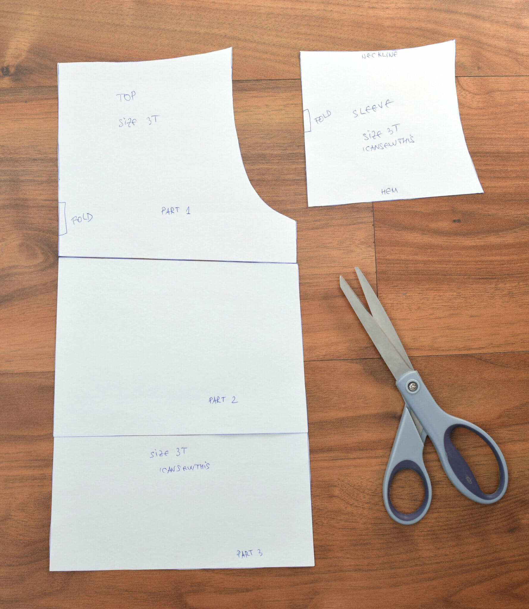 Sew a cute flutter sleeve peasant top in 30 minutes: free pattern - I ...