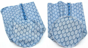 Sew a practical and pretty round bottom drawstring bag (free pattern ...