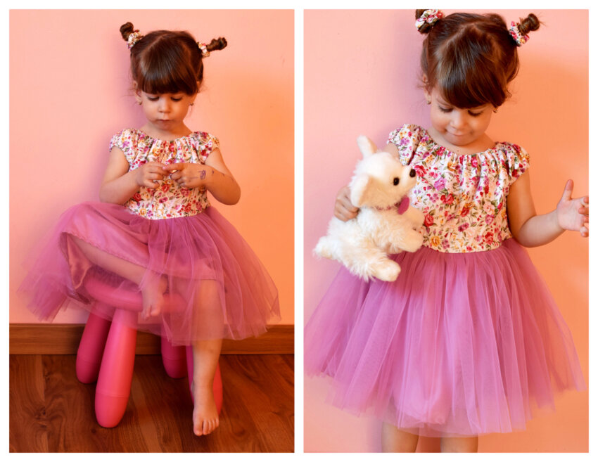 Free girls tulle dress pattern and tutorial - I Can Sew This