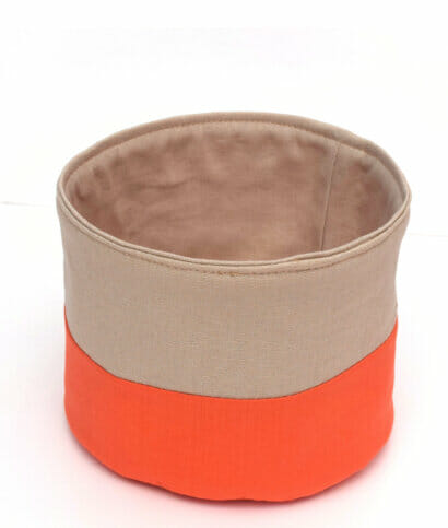 How to make round fabric baskets - free pattern and easy tutorial - I ...
