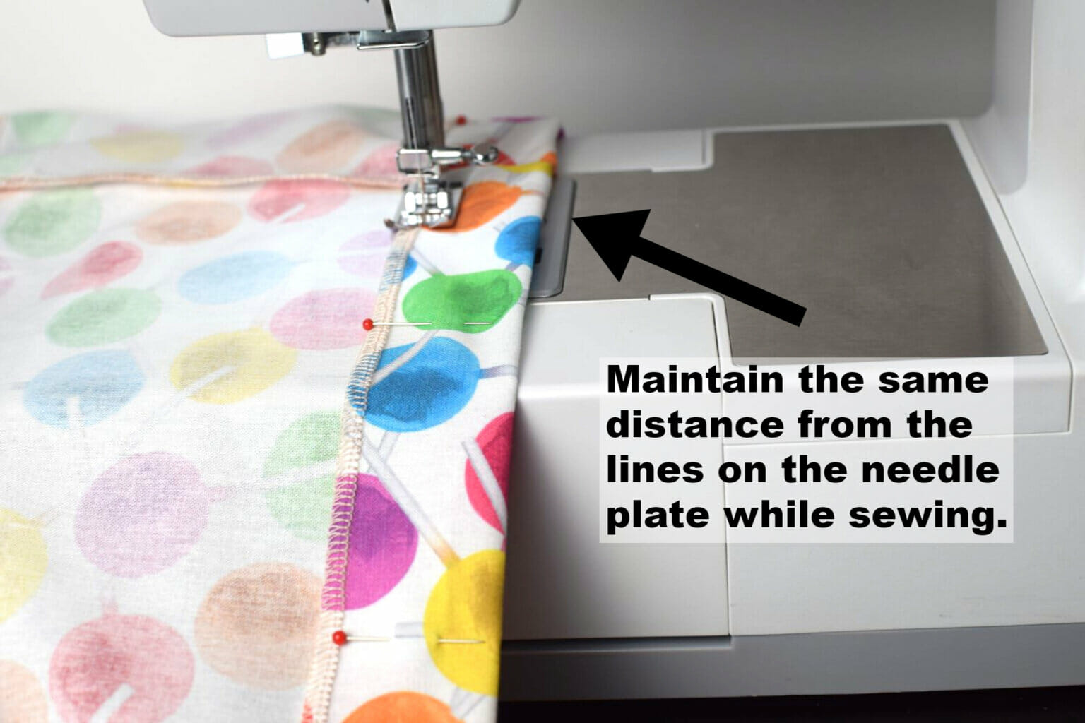 How to sew straight lines on your sewing machine - I Can Sew This