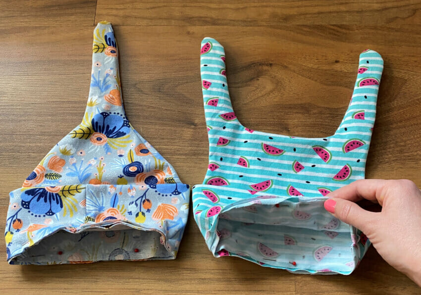 Make adorable knotted baby hats - free sewing pattern - I Can Sew This