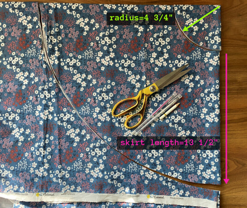 Sew a cute twirly circle skirt dress for little girls - free pattern ...