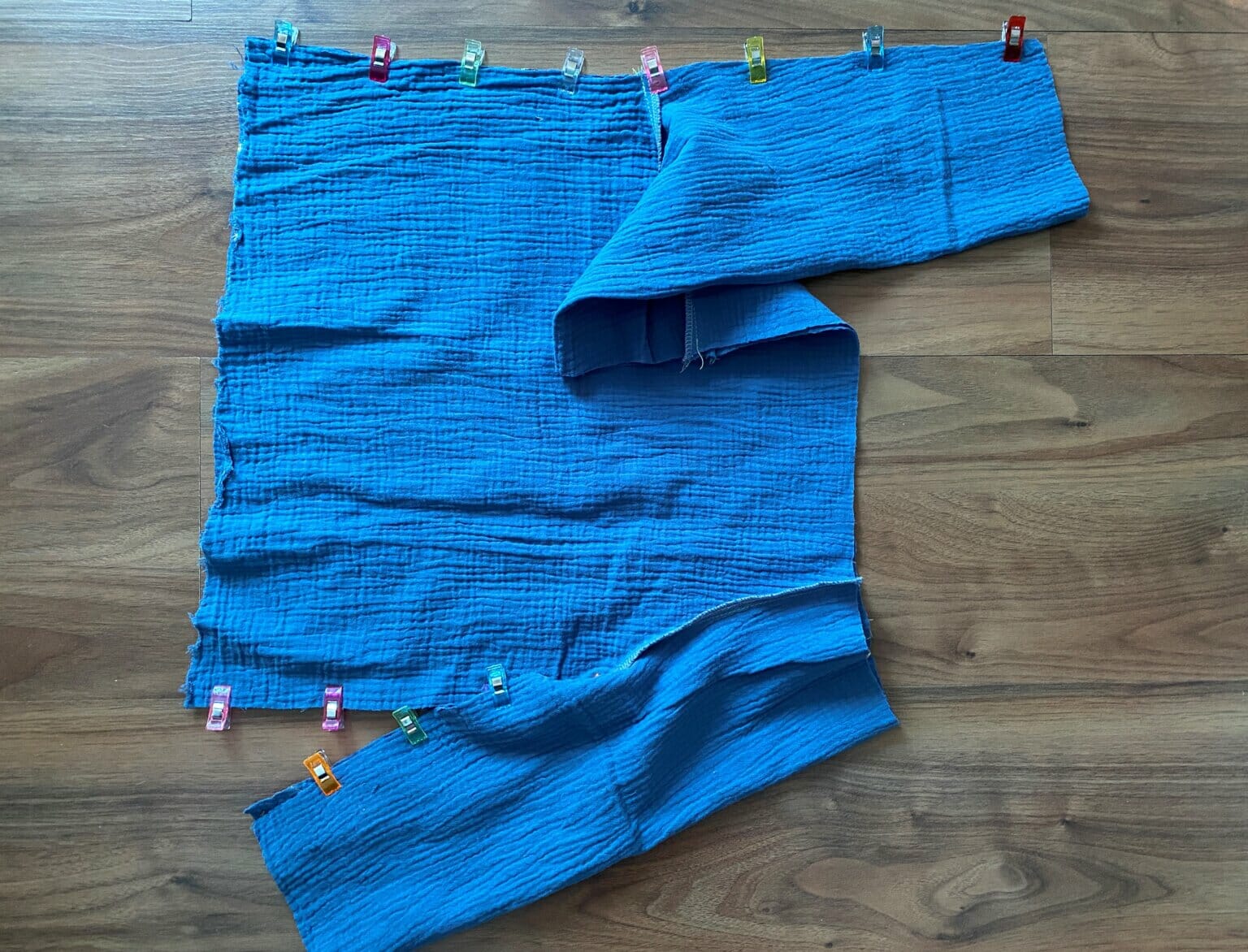 How to make a long sleeve peasant top for little girls - free pattern ...