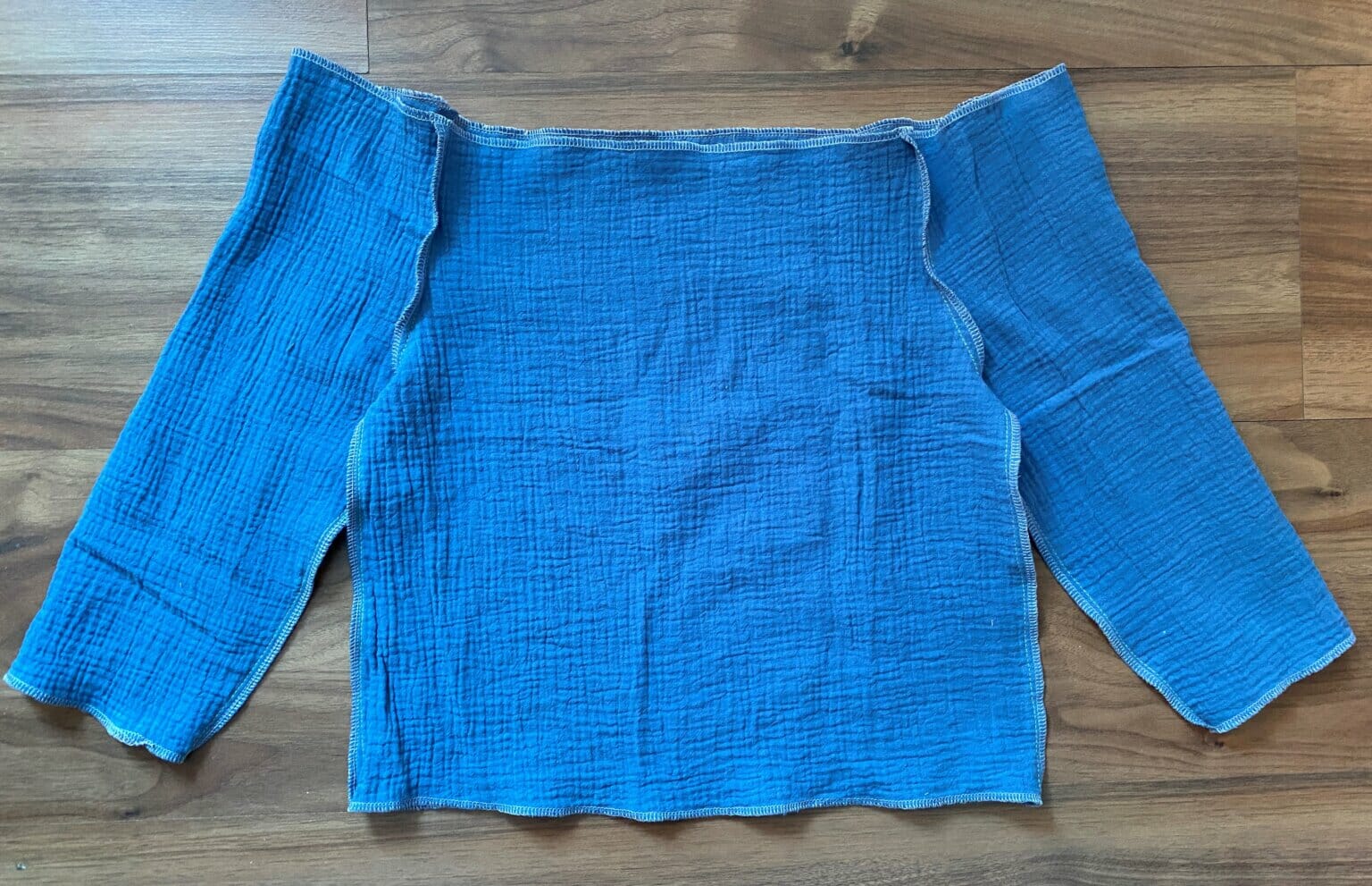 How to make a long sleeve peasant top for little girls - free pattern ...