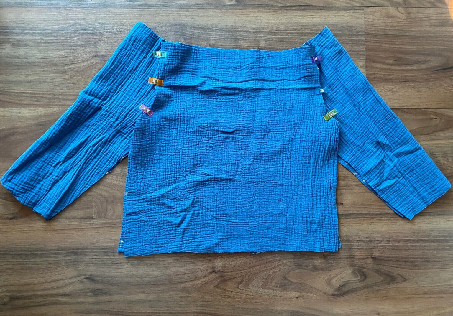 How to make a long sleeve peasant top for little girls - free pattern ...