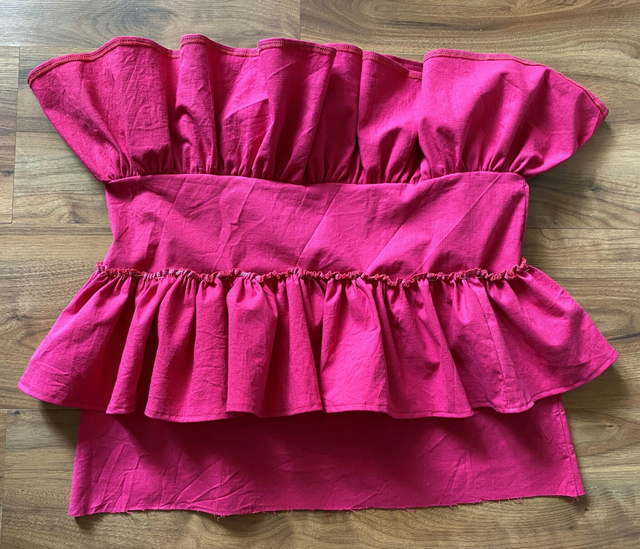 Learn to sew a beautiful tiered ruffle skirt - perfect for any size ...