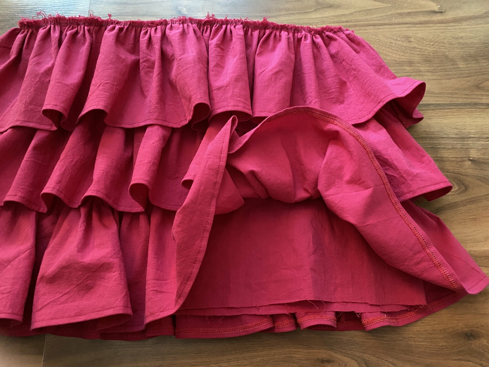 Learn to sew a beautiful tiered ruffle skirt - perfect for any size ...