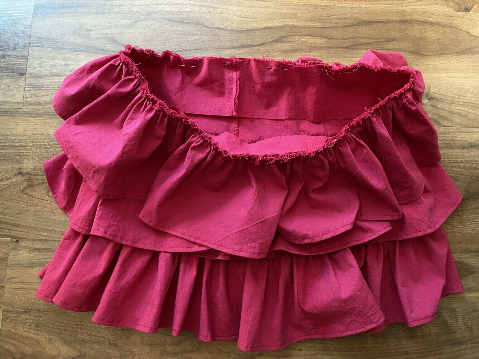 Learn to sew a beautiful tiered ruffle skirt - perfect for any size ...