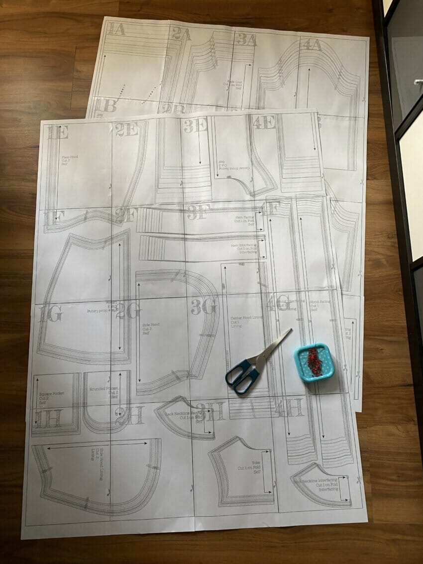 First time sewing a girls wool coat. Here's what I learned - I Can Sew This