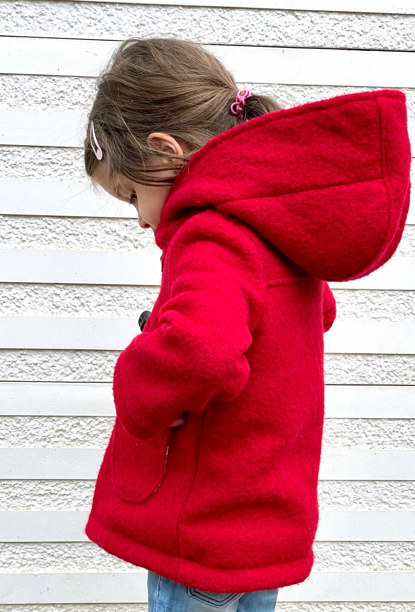 First time sewing a girls wool coat. Here's what I learned - I Can Sew This