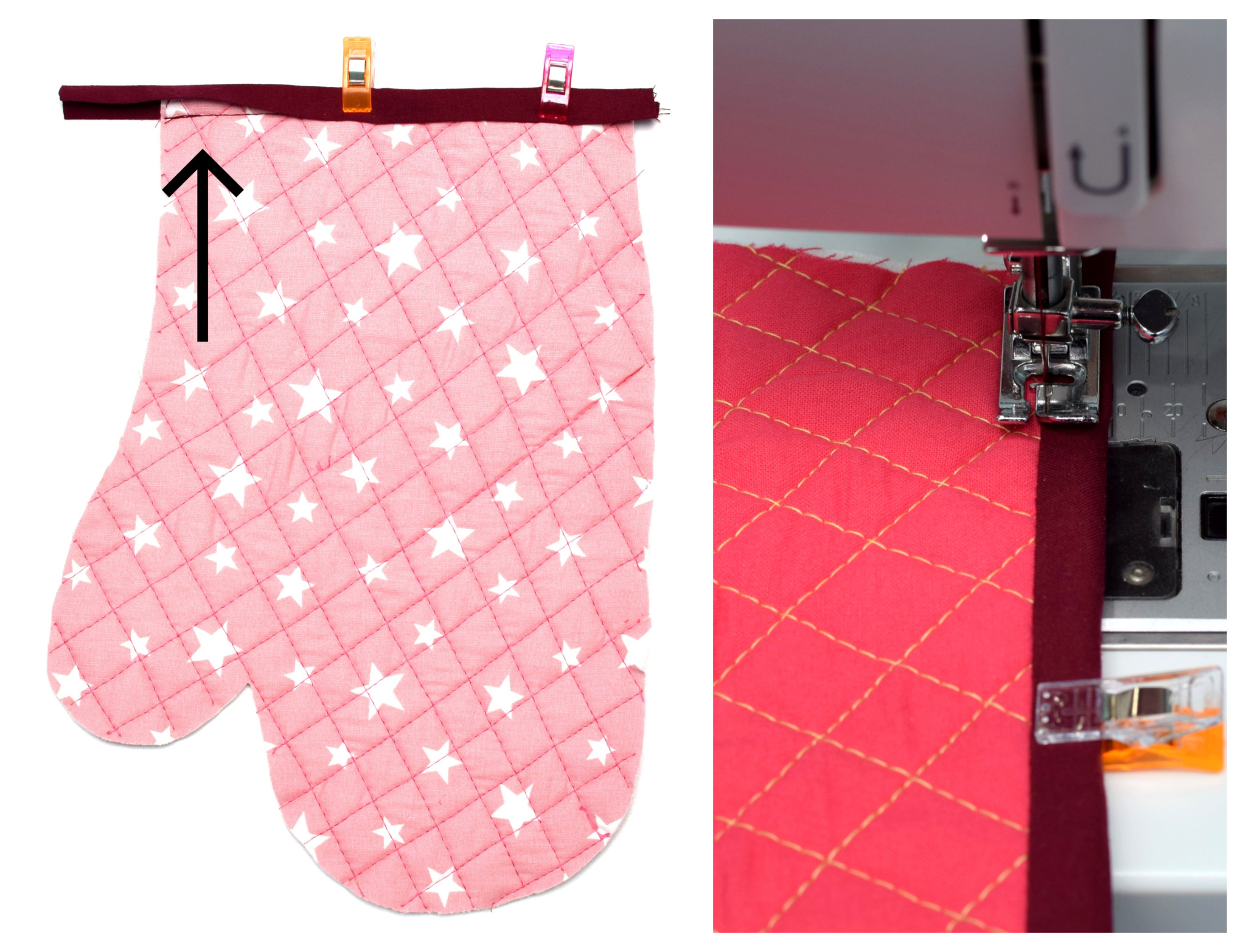 How to sew quilted oven mitts - easy DIY pattern for beginners - I Can ...