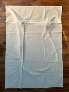 How to make an easy envelope pillowcase with ties - DIY tutorial - I ...