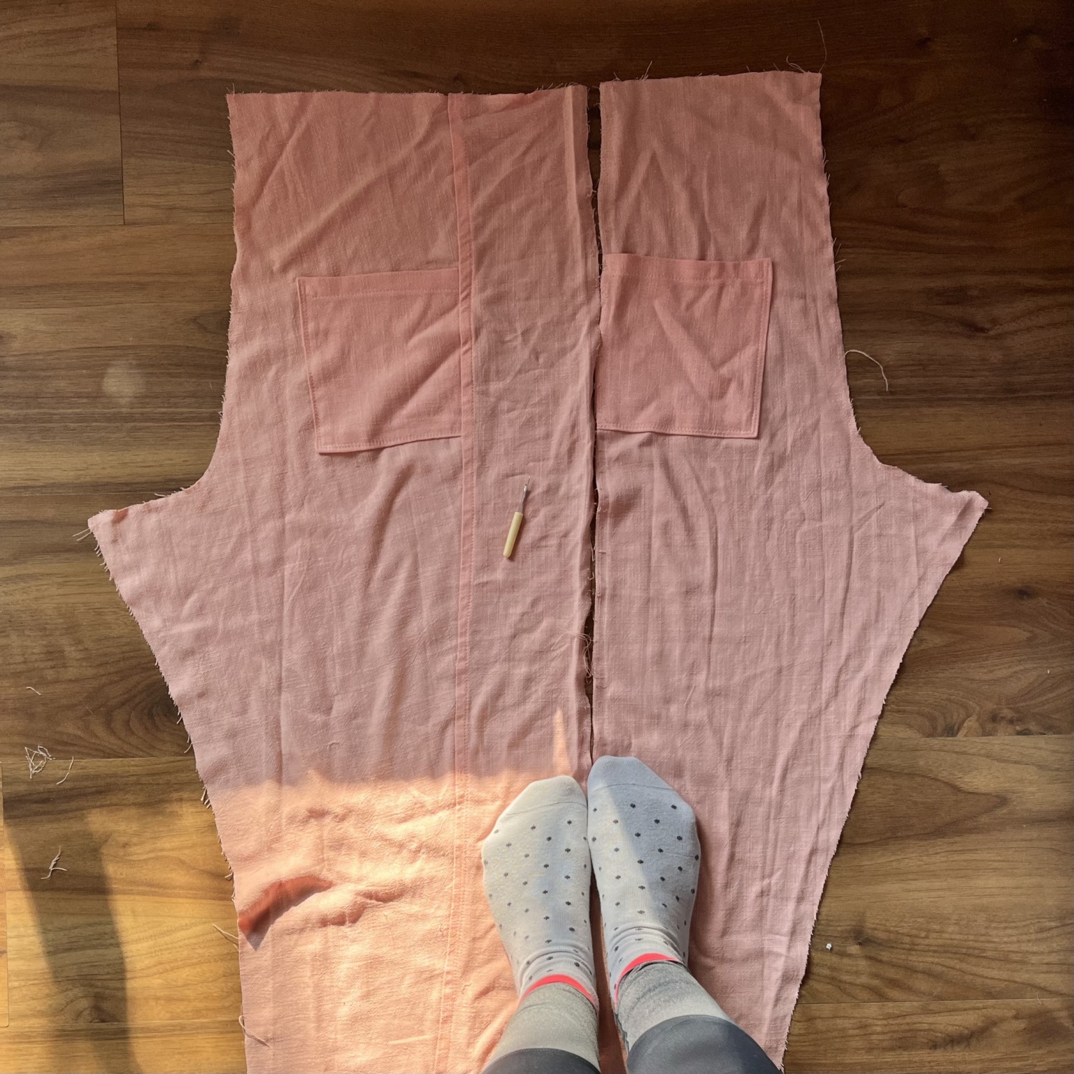 My first pair of Free Range Slacks (learn from my mistakes) - I Can Sew ...