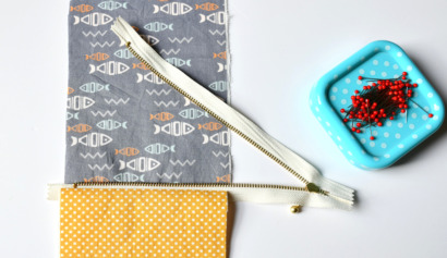 How to sew a mini zipper pouch in under 30 minutes: free pattern - I ...