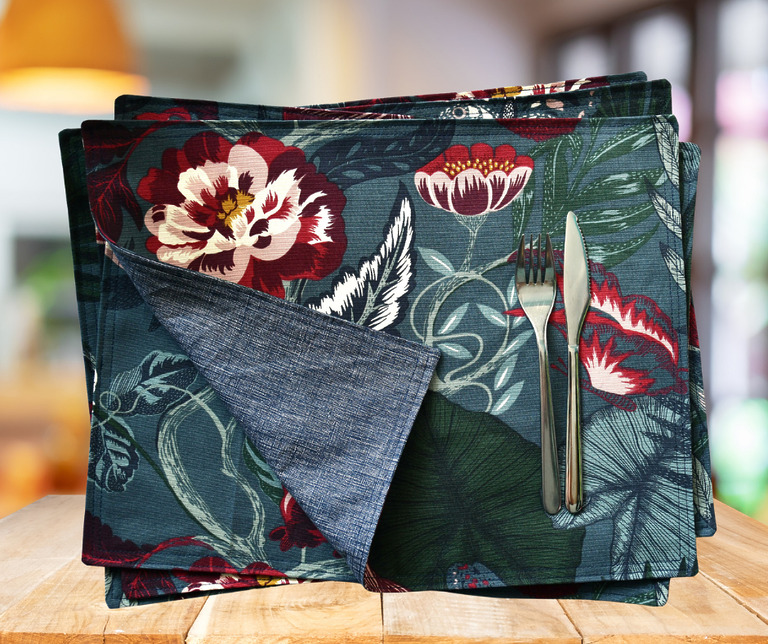 Easy DIY placemats you can make in 10 minutes - I Can Sew This