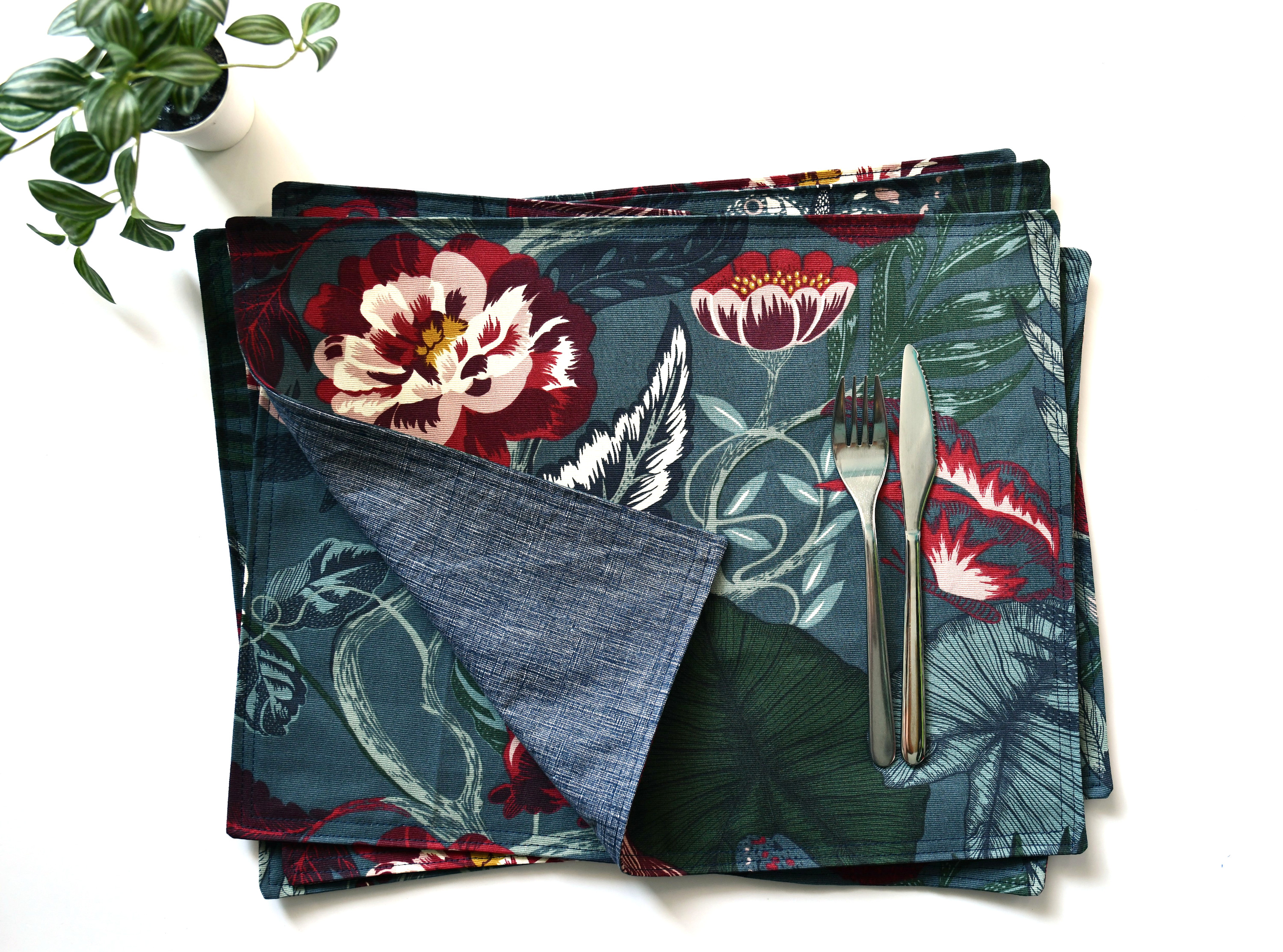 Easy DIY placemats you can make in 10 minutes - I Can Sew This