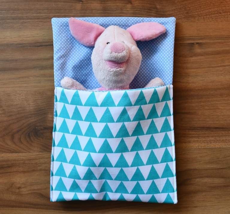 Sew a personalized toy sleeping bag - fun DIY project for kids - I Can ...