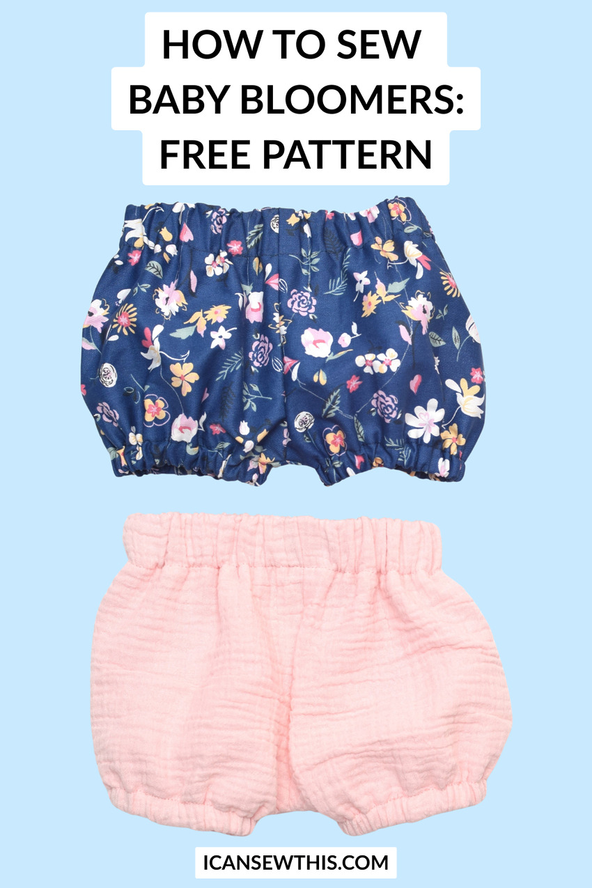 Sew your own baby bloomers with this free pattern (perfect for ...