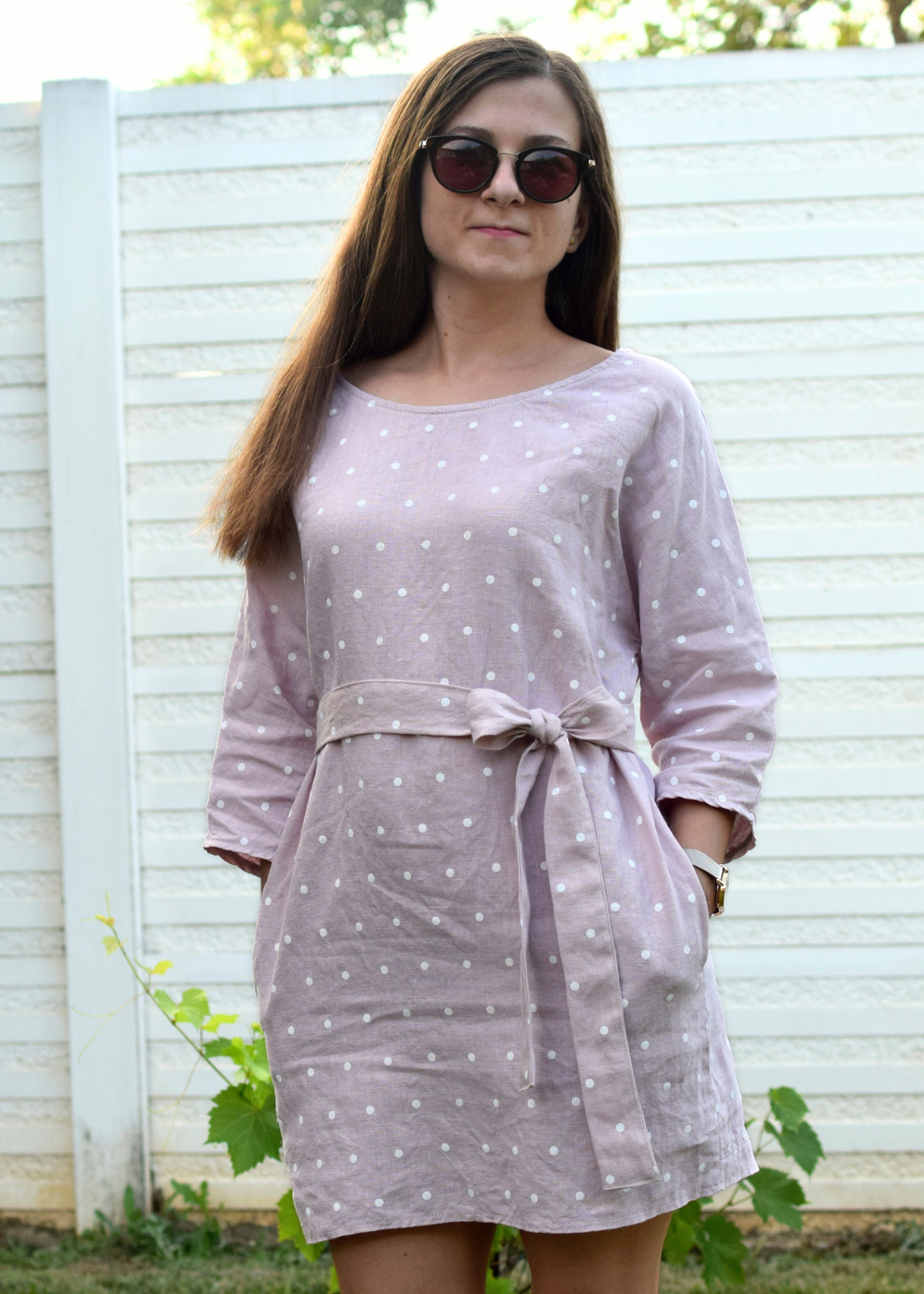 How to sew a simple linen tunic dress – beginner-friendly tutorial - I ...