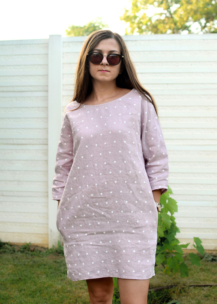 How to sew a simple linen tunic dress – beginner-friendly tutorial - I ...