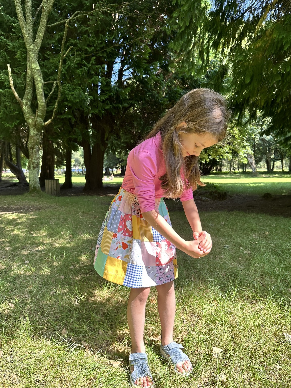 How to sew a cheerful patchwork skirt for girls - I Can Sew This