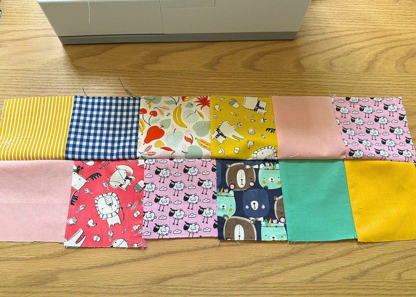 How to sew a cheerful patchwork skirt for girls - I Can Sew This