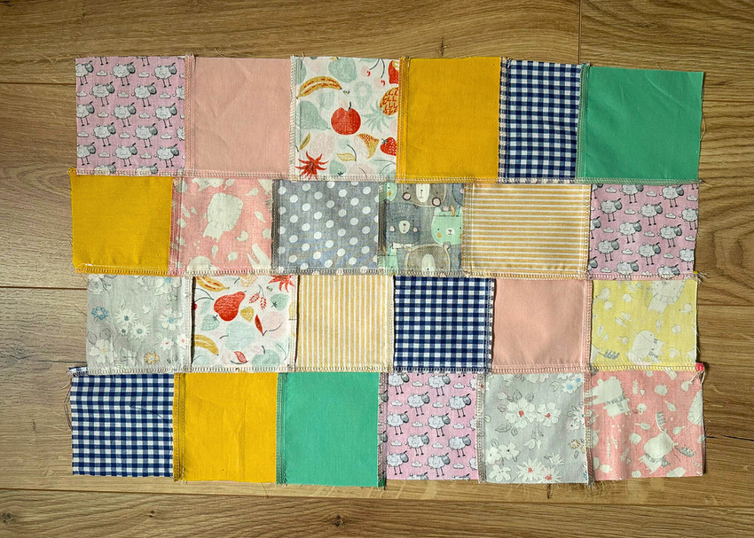 How to sew a cheerful patchwork skirt for girls - I Can Sew This
