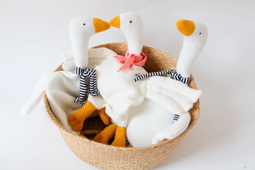 17 adorable fabric goose sewing patterns - I Can Sew This