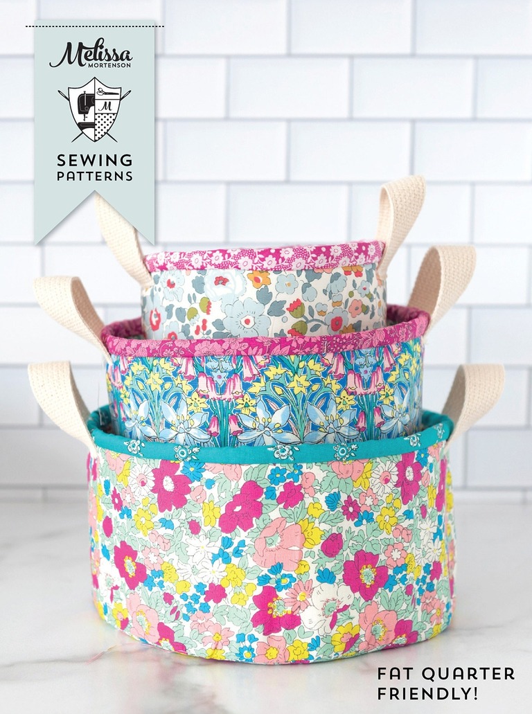 17 best fabric basket sewing patterns for a perfectly organized home ...