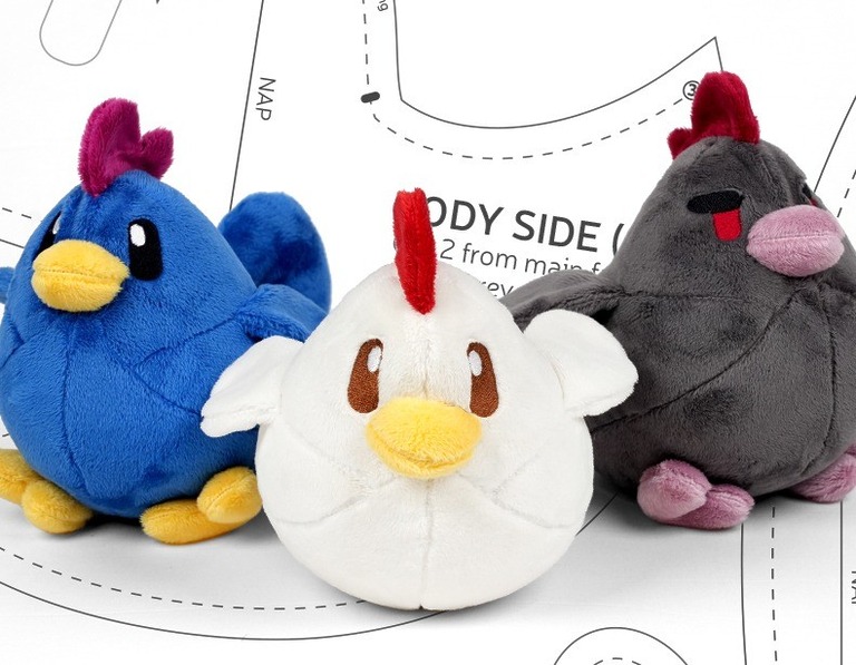 21 adorable chicken sewing patterns for your next project - I Can Sew This