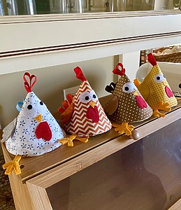 21 adorable chicken sewing patterns for your next project - I Can Sew This