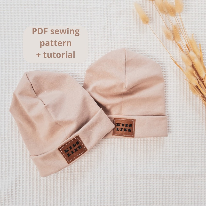 11 best beanie hat sewing patterns for the whole family - I Can Sew This