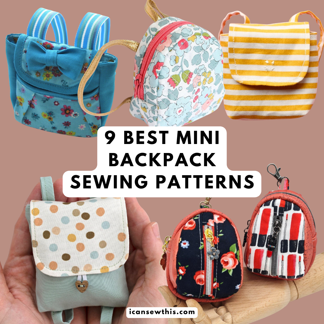 Sewing Christmas gift bags: 10 easy patterns for beginners - I Can Sew This