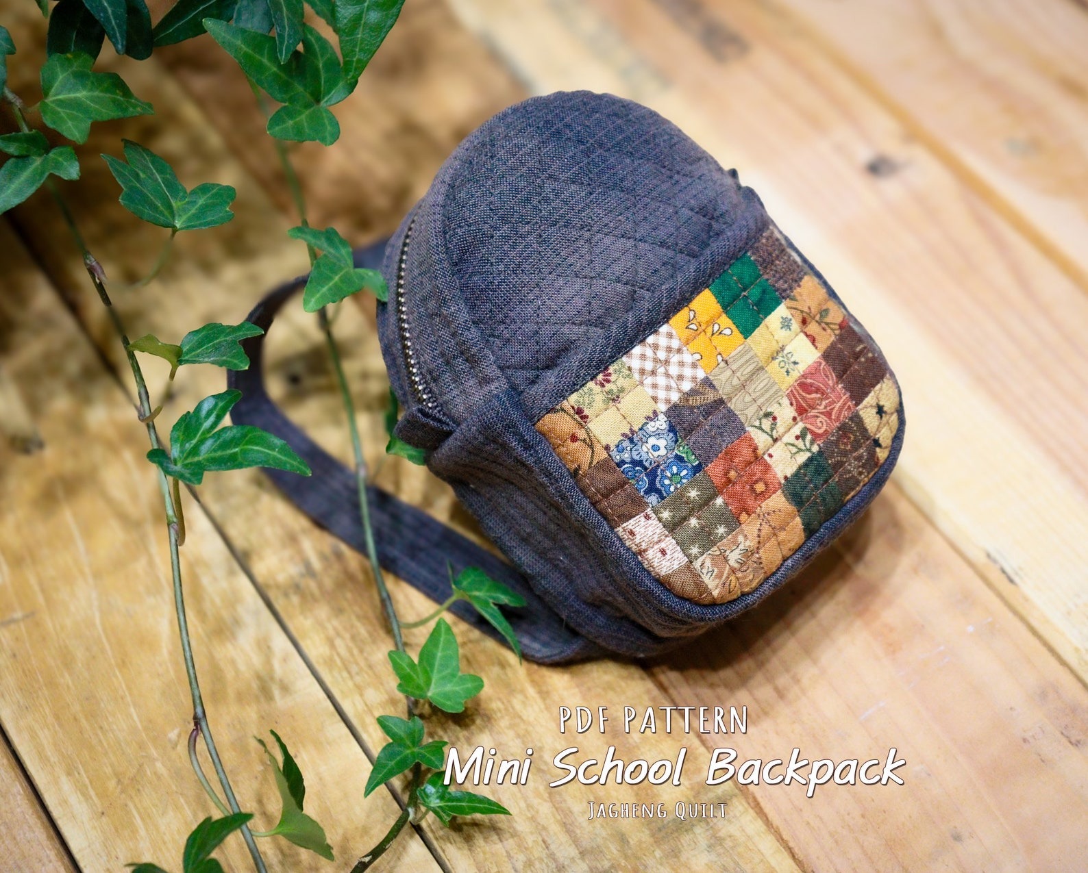 9 best mini backpack sewing patterns for scrap busting & gifts - I Can ...