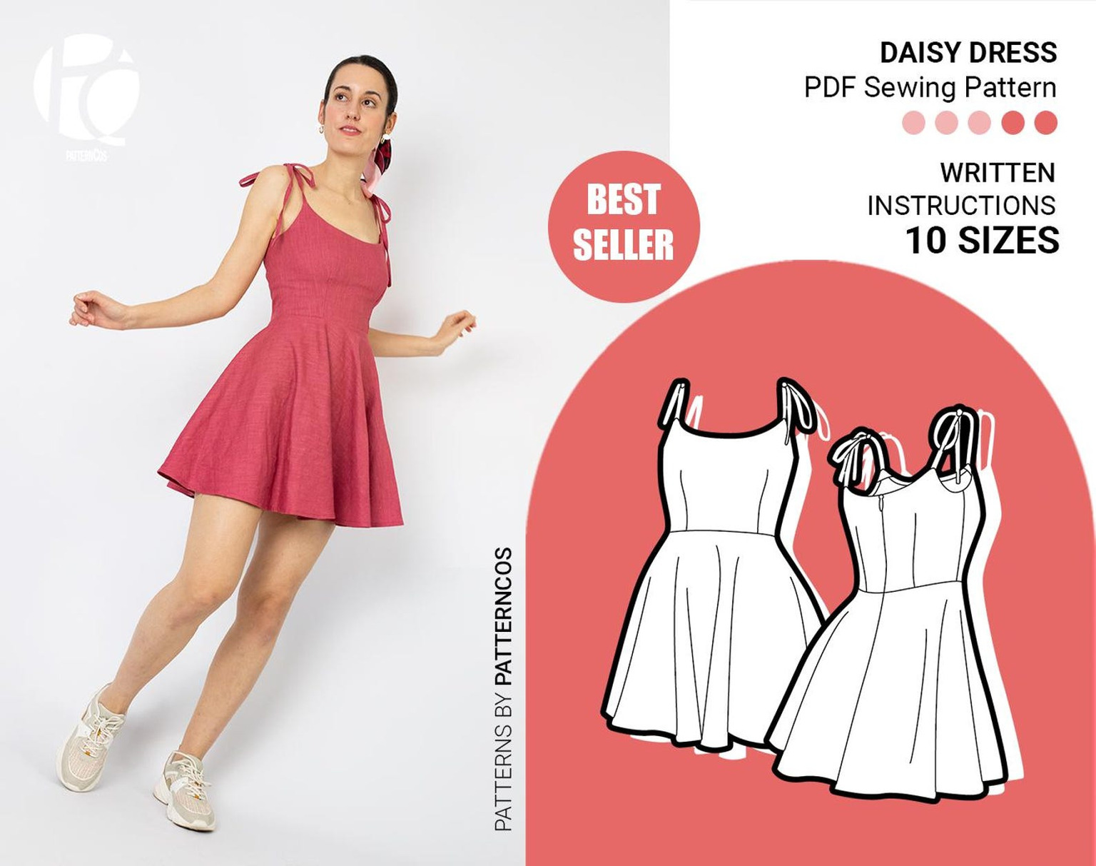 Best mini dress sewing patterns to make for hot weather - I Can Sew This