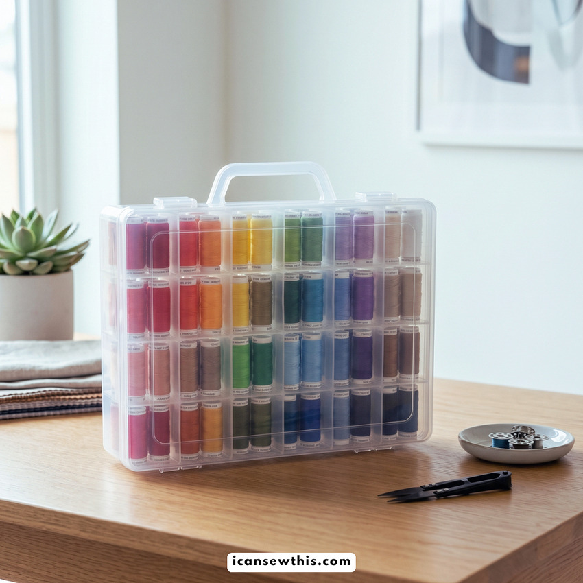 Thread storage solutions: Best ways to organize sewing thread - I Can ...